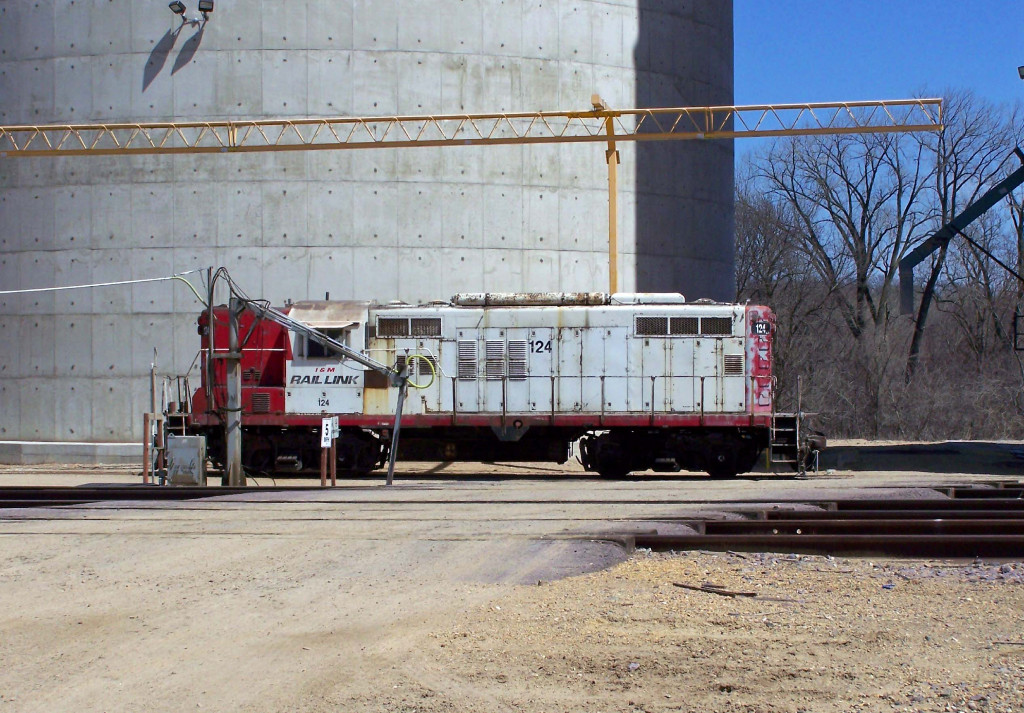 IMRL 124 is ready for duty at an elevator